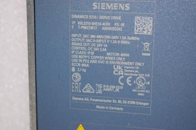 China Siemens 6SL3210-5HE10-4UF0 SINAMICS S210 SEVRO DRIVE 200-480V Brand New Authentic for sale