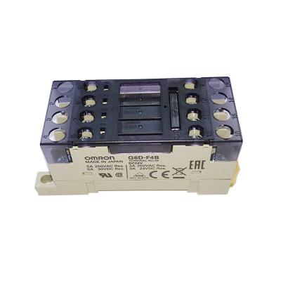 China Omron G6D-F4B Terminal Blocker DC 24V AC 250V 5A Programmable Module brand new genuine product for sale