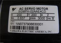 China SGMPH-02AAE4CD Yaskawa Electric 200w Power AC Servo Motor Controller for sale