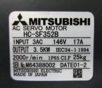 China HC-SF352B Mitsubishi Motor 3.5kw HC-SF Series Servo Controller for sale