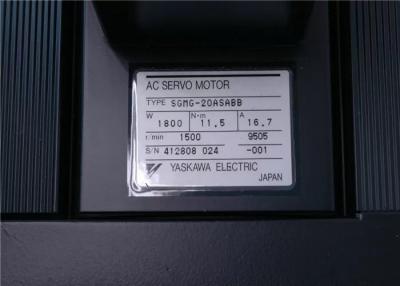 China SGMG-20ASABB Yaskawa Electric Servo Motor With Absolute Encoder for sale