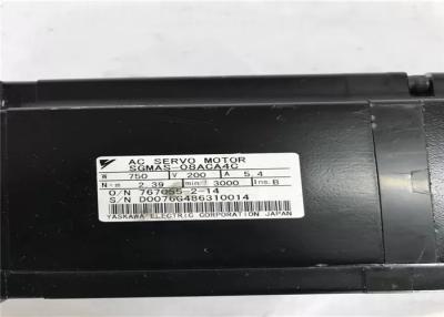 China SGMAS-08ACA4C Yaskawa Electronic 200V Variable Speed Servo Motor for sale