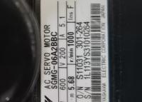 China SGMG-06A2BBC Yaskawa 600w Power Electric SGMG Servo Controller for sale