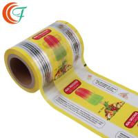 China Color Printed Frozen Food Packaging Film 50-60mic BOPP Lamination Film For Ice Cream Package for sale