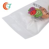 China Fresh Fruit Stand Up Pouch Packaging With Window Food Grade for sale