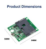 China C3-DMP-00 Contact CPU Card Reader Module ISO7816 Protocol PCSC Standard IC Card Reader PSAM Card USB 2.0 for sale