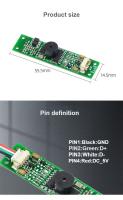 China M8-WD-UH-00 RFID Card Reader Module IC Card Reader S50 Contactless 14443A Protocol IC Card Issuer USB Interface for sale
