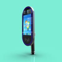 China JP182 8-Inch Pedestrian Turnstile Linux System Facial Recognition and Card Access Control Device for sale