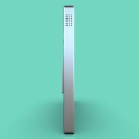 China JP1304 13-Inch Wall-Mounted Passport Recognition Access Control Machine integrates Optical Character Recognition (OCR) for sale