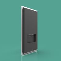 China JP1503 Full-Metal Casing 15.6-Inch Wall-Mounted Full-Metal Facial and Fingerprint Recognition Access Control Terminal for sale