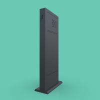 China JP2101 Floor-Standing 21.5-Inch Smart Access Control System for Community Main Gates  Supports RJ45, Wi-Fi, and optional 4G communication for sale