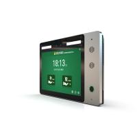China JP1112 Horizontal Wall-Mounted Fingerprint & Face Recognition Visual Intercom Access Control Terminal 10.1-inch for sale