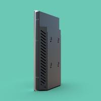 China JP1113 Vertical Wall-Mounted Fingerprint & Face Recognition 10.1-inch Visual Intercom Access Control Terminal Large Capacity Storage for sale