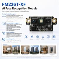 China JP-FM226 AI Face Recognition Camera Module Service voltage 4.5V~9V for sale