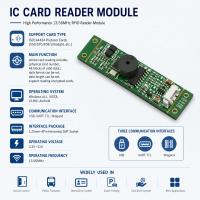 China JP-M10-WD-UH-00 ISO14443A IC Card Reader Module USB UART TTL Wiegand For S50 S70 Fudan F08 Ultralight Card for sale