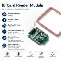 China D5-WE-UH-00 ID Card Reader Module RFID Reader 125kHz Fingerprint ID Module Access Control Reader Head UID Reading USB Interface for sale