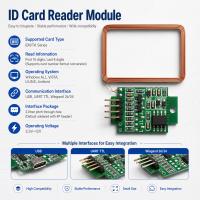 China D5-WE-UH-00 ID Card Reader Module RFID Reader 125kHz Fingerprint ID Module Access Control Reader Head UID Reading USB Interface for sale