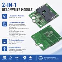 China C2-AMU-00 Dual-Interface 2-in-1 IC Card Reader Module ISO14443A Protocol Reader ISO7816 Protocol Reader for sale
