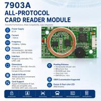 China C2-BMU-00 ISO7816 Protocol IC Card Reader Module SLE4442/4428/AT24C Series T=0, T=1 CPU Card for sale