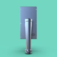 China 8 Inch Biometric Turnstile Access Control with QR & RFID Reader for sale