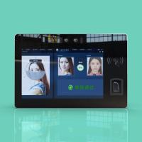 China 10 Inch Wall Mount Biometric Access Control with Face & Fingerprint Reader for sale