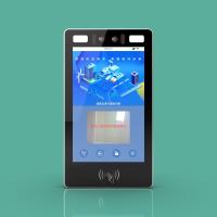 China 10 Inch Facial Recognition Wall Terminal with IC Card Reader for sale