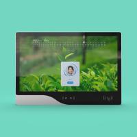 China 21.5 Inch Face Recognition Access Control with Card for Wall for sale