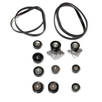 China GLK-CLASS X204 Lower Driver Belt Idler Pulley for Mercedes-benz CLK E-Class 1562020619 for sale