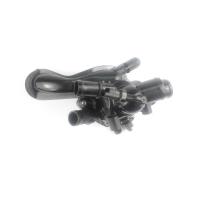 China 16V Engine BMW Thermostat Housing with 4 Pins Sensor Auto Parts OE 9808647080 Durable for sale