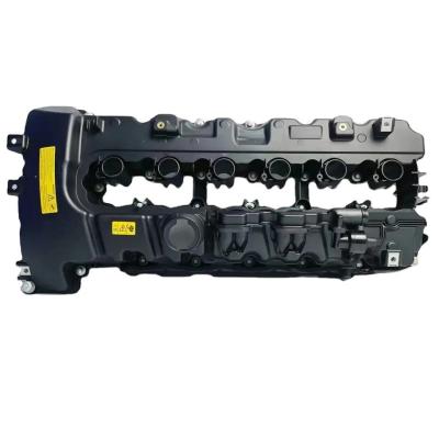 China BMW N55 Plastic Cylinder Head Black Engine Valve Cover OE 11127570292 Competitive for sale