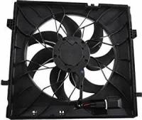 China 600W Cooling Radiator Fan for Mercedes Benz W166 W292 ML GLS GLE OE 0999062400 0999062500 for sale