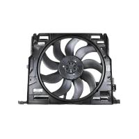 China BMW 5 Series F18 2011-2019 600W Black Radiator Cooling Fan OE 17418642162 17418642161 for sale
