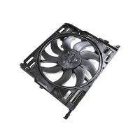 China BMW 5 Series F18 2011-2019 600W Black Radiator Cooling Fan OE 17418642162 17418642161 for sale