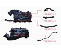 China OE Standard Size Intake Manifold Assembly for BMW 3 Series 320i 330i 420i 11618603914 for sale
