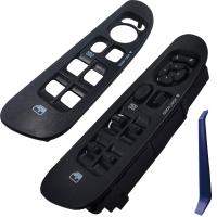 China Master Power Window Control Switch Driver Side with Grey Bezel for 2002-2009 Dodge Ram 1500 2500 3500 68171680AA for sale
