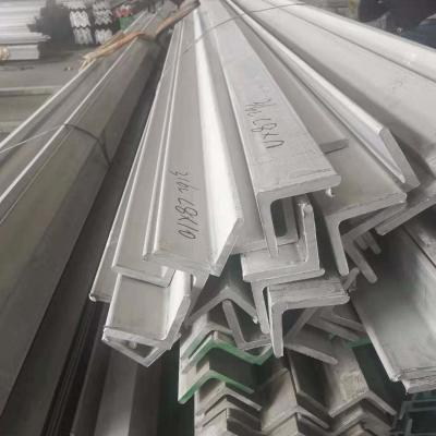China Hot Rolled 304 316L Stainless Steel Angle Bar 30x30x3mm to 80x80x10mm for Industrial Applications for sale