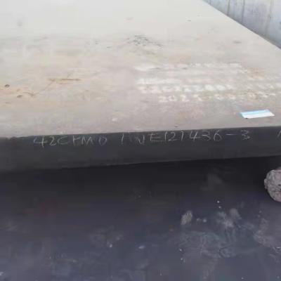 China 42CrMo4 4140 Alloy Steel Plate 3-150mm Thickness Black Finish for Industrial Applications for sale