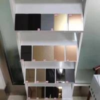 China Black Mirror 304 Stainless Steel Sheet Plate For Decoration 0.3-1.5mm SS Sheet for sale