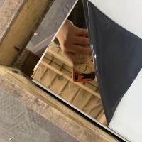 China 201 Stainless Steel Metal Sheet 2B NO.1 With Gold Mirror Black Hairline Burr Finishing for sale