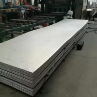 China Hot Rolled Stainless Steel Chequer Plate 201 304 310S 316L 321 ASTM EN GB Standard for sale