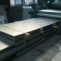 China ASTM 201 304 Stainless Steel Sheet Metal 430 310S 316 321 304 Embossed Checkered Anti Print Finger Perforated for sale