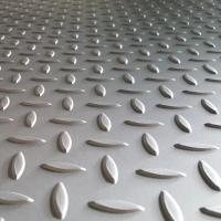 China SUS316L Anti Slip Stainless Steel Plate ASTM JIS GN EN Stainless Checkered Plate for sale