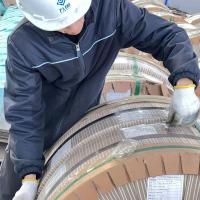 China Cold Rolled Stainless Steel Strip Roll 0.3 - 3.0mm Slit Cutting Without Burr 8K for sale