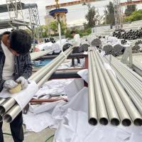 China AISI304 Stainless Steel Pipe OD10mm SCH40 - XXS Tube Custom Cutting for sale