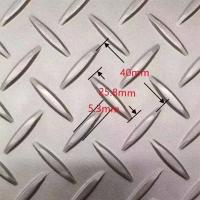 China 304 Stainless Steel Checkered Plate 3.0mm - 8.0mm Hot Rolled for sale