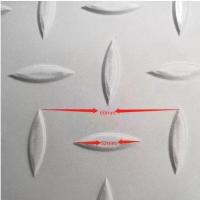 China ASTM A240 Stainless Steel Checkered Plate Anti Slip Sheet AISI316L  8.0mm for sale