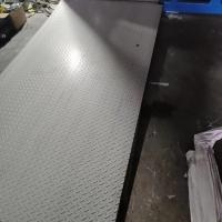 China ASTM A240 Stainless Steel Checkered Plate Anti Slip Sheet AISI316L  8.0mm for sale