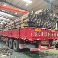 China SCH5 SCH10 304 Stainless Steel Pipe ERW Welded Stainless Pipe OD10 - 406mm for Structure for sale