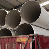 China Welded Stainless Steel Pipe Grade 304 316L 310S 321 347 in 6m Length DN10 - DN600 for sale