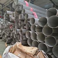 China Welded Stainless Steel Pipe Grade 304 316L 310S 321 347 in 6m Length DN10 - DN600 for sale